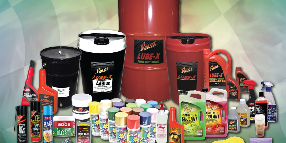 Lubes & Car Care — Racer Australia