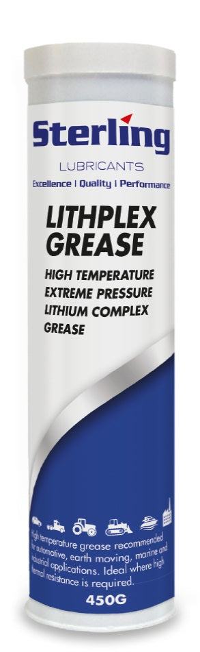 LITHPLEX GREASE 450gm CART BLUE (LithPlex NLGI #2) — Racer Australia