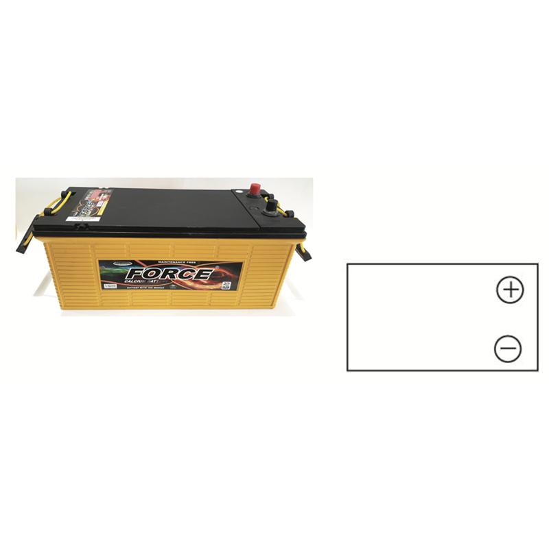 BATTERY N150 MAINT FREE FORCE (145G51R) — Racer Australia