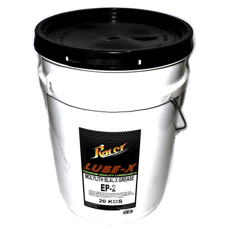 MULTIPURPOSE GREASE EP2 - 20Kg PAIL Black (MolyLith) — Racer Australia