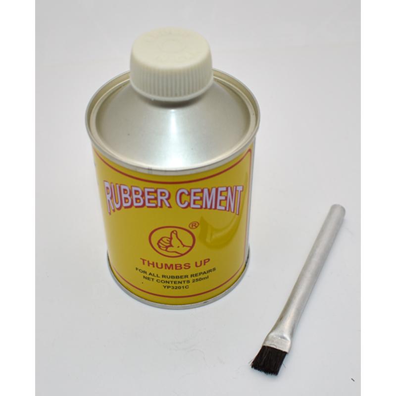 RUBBER CEMENT 235ml CAN W/BRUSH — Racer Australia